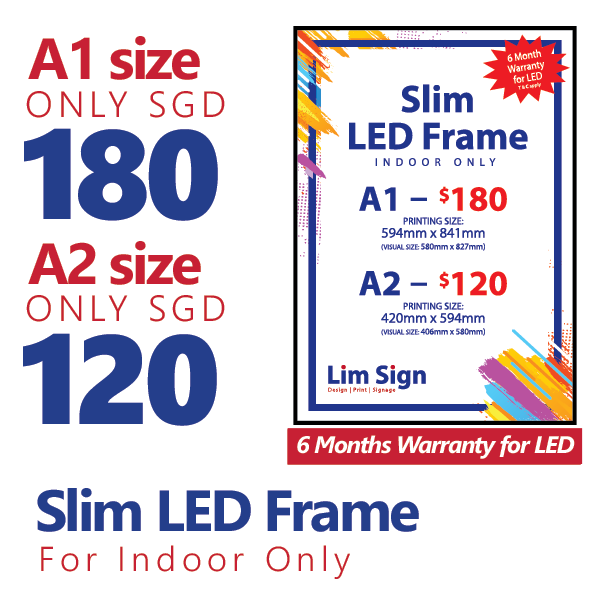 Promotion - Slim LED Frame | Lim Sign – Online Product Categories | Lim ...